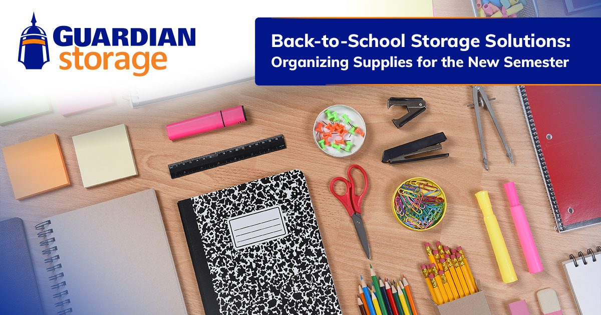 Back-to-School Storage Solutions: Organizing Supplies for the New Semester